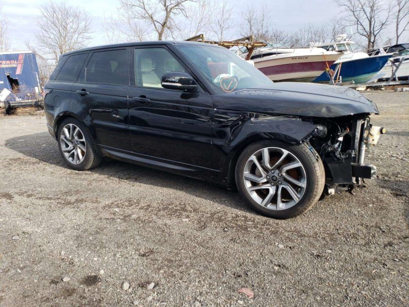 Sold: Salvage 2021 Land Rover Range Rover Sport Hse Silver Edition