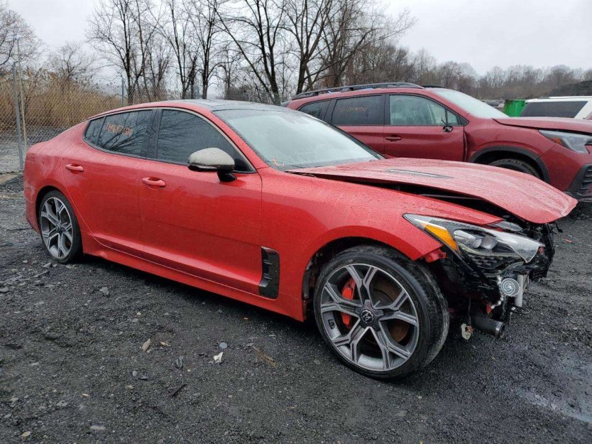 Sold: Salvage 2019 Kia Stinger Gt2