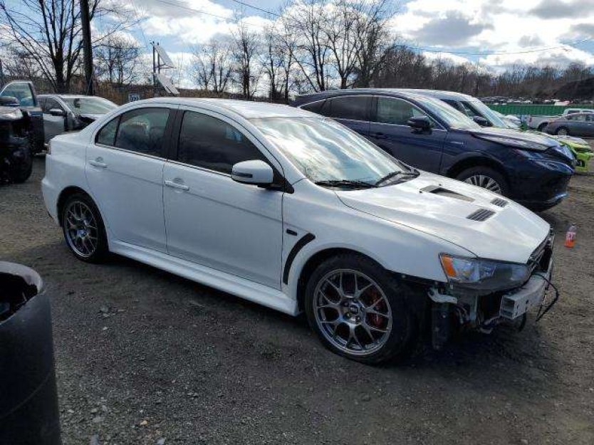 Sold: Salvage 2015 Mitsubishi Lancer Evolution Mr