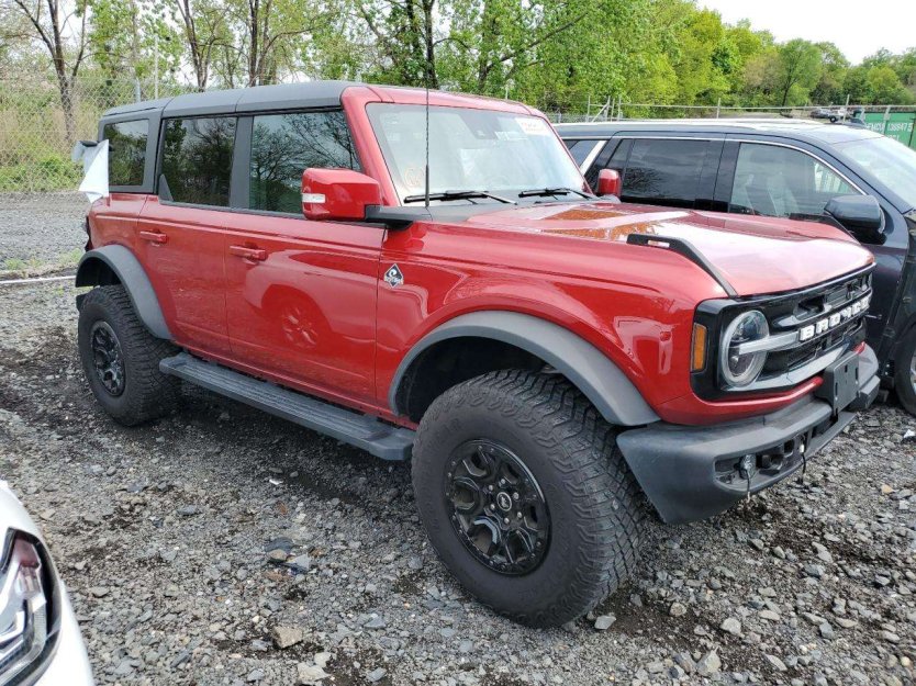 Sold: Salvage 2021 Ford Bronco Outer Banks