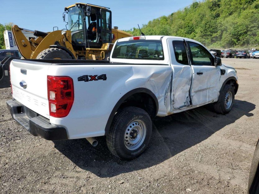 Salvage Title 2022 Ford Ranger For Sale.