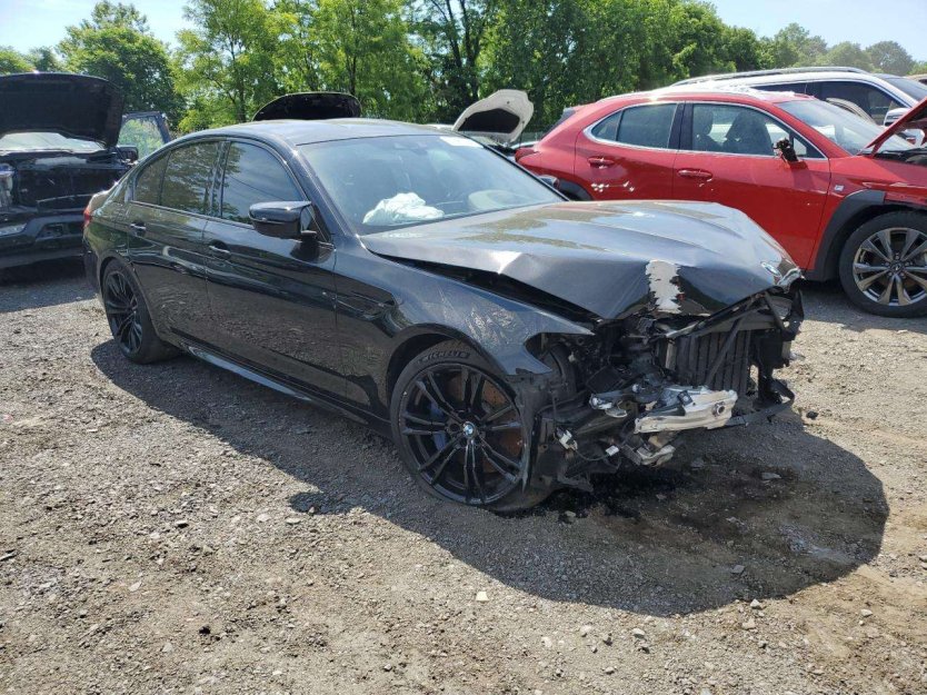 Sold: Salvage 2021 Bmw M5