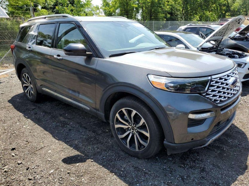 Sold: Salvage 2020 Ford Explorer Platinum