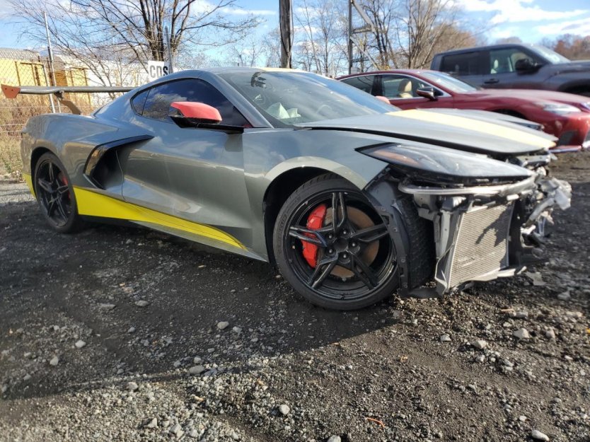 Sold: Salvage 2022 Chevrolet Corvette Stingray 2 Lt