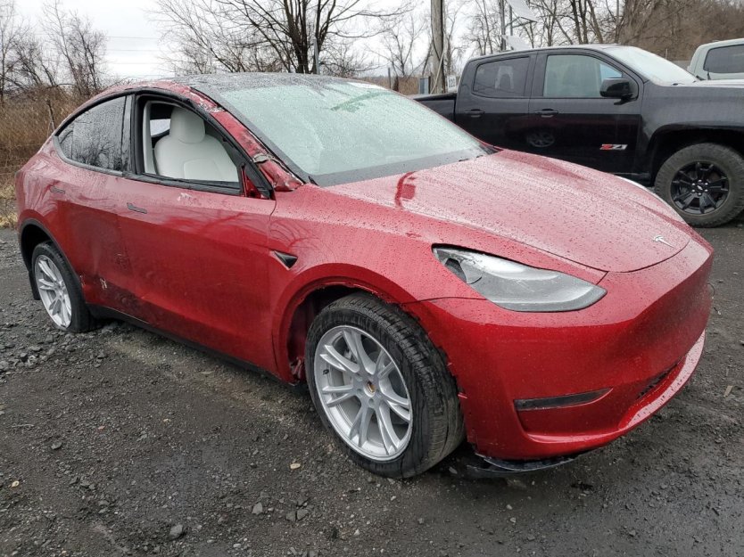 Sold: Salvage 2024 Tesla Model Y