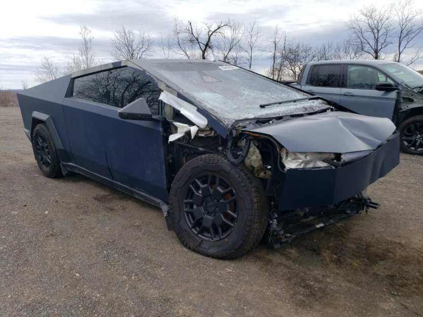 Sold: Salvage 2024 Tesla Cybertruck Cyberbeast