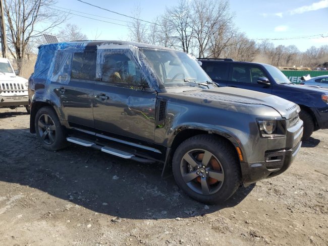 Salvage Title 2023 Land Rover Defender 110 With 5,368 Miles For Sale ...