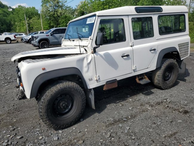 Salvage Title 1996 Land Rover Defender With 150,656 Miles For Sale ...