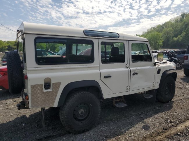 Salvage Title 1996 Land Rover Defender With 150,656 Miles For Sale ...