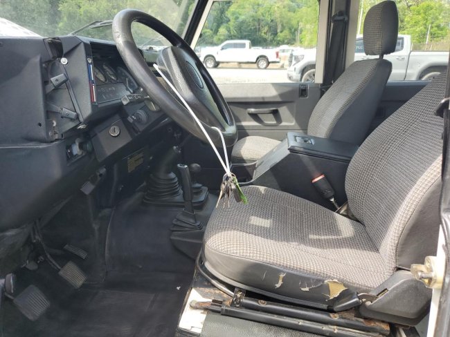 Salvage Title 1996 Land Rover Defender With 150,656 Miles For Sale ...