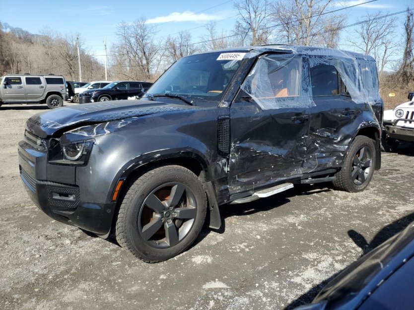Salvage Title 2023 Land Rover Defender 110 With 5,368 Miles For Sale ...
